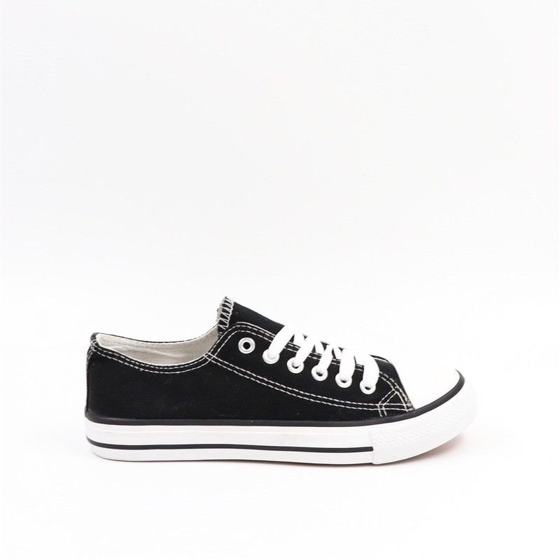 Baskets Basses Classiques Noires - Cotefringues
